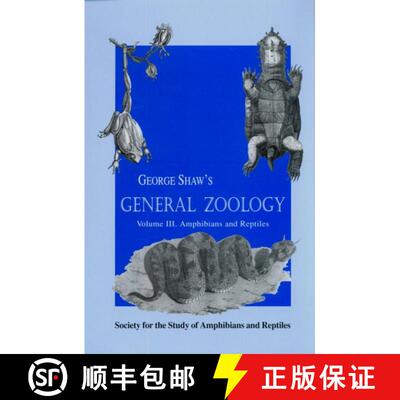 预订 精装 General Zoology Volume III. Amphibians and Reptiles [9780916984489]