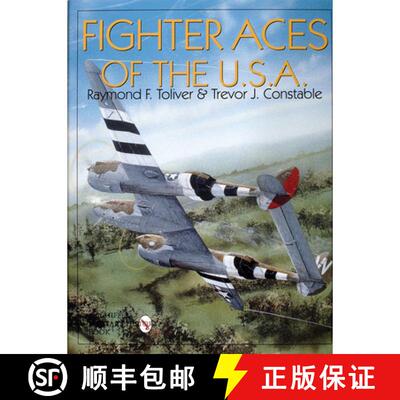 【3-4周达】精装 Fighter Aces of the USA: New Revised and Expanded Edition [9780764303487]