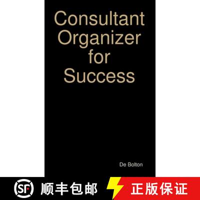 【3-4周达】精装 Consultant Organizer for Success [9781312007802]