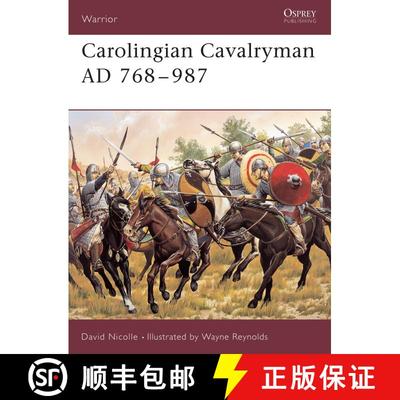 【3-4周达】Carolingian Cavalryman, 768-987 AD [9781841766454]