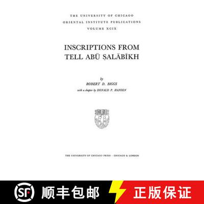 【3-4周达】精装 Inscriptions from Tell Abu Salabikh [9780226622026]