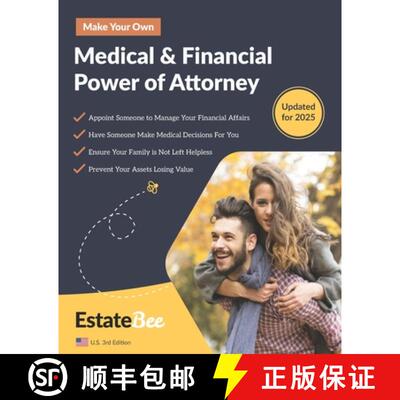 【3-4周达】Make Your Own Medical & Financial Power of Attorney: A Step-By-Step Guide to Making a Powe... [9781913889142]