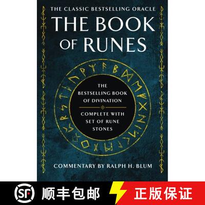 【3-4周达】精装 The Book of Runes: The Bestselling Book of Divination, Complete with Set of Rune Ston... [9781250386328]