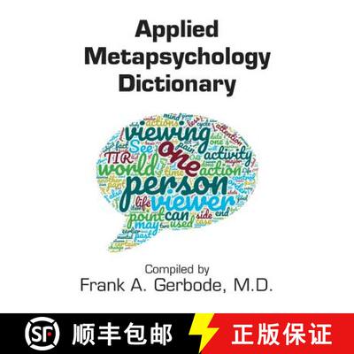预订 Applied Metapsychology Dictionary [9781615994748]