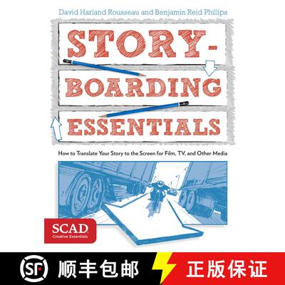 【3-4周达】Storyboarding Essentials: SCAD Creative Essentials (How to Translate Your Story to the Scr... [9780770436940]