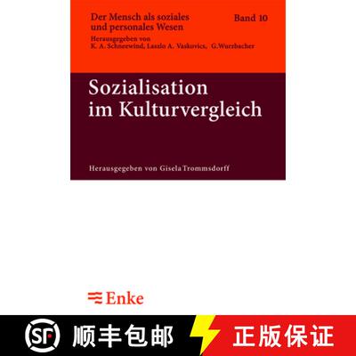 【3-4周达】精装 Sozialisation im Kulturvergleich [9783828245921]