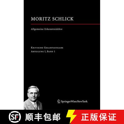 【3-4周达】精装 Allgemeine Erkenntnislehre: Kritische Gesamtausgabe Abteilung I, Band 1 [9783211327685]
