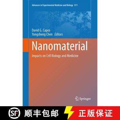 【3-4周达】精装 Nanomaterial: Impacts on Cell Biology and Medicine [9789401787383]