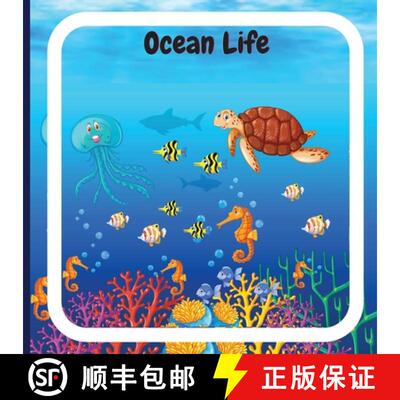 【3-4周达】Ocean Life Book for Kids: Colorful Children's Book that Describes the Planetary Ocean and ... [9781803859460]