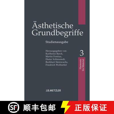 【3-4周达】AEsthetische Grundbegriffe: Band 3: Harmonie - Material [9783476023568]