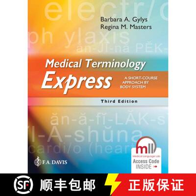 【3-4周达】Medical Terminology Express – A Short–Course Approach by Body System [9781719642279]