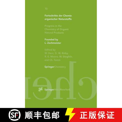 【3-4周达】精装 Fortschritte Der Chemie Organischer Naturstoffe / Progress in the Chemistry of Organi... [9783211830192]