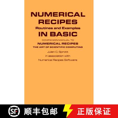 【3-4周达】Numerical Recipes Routines and Examples in Basic (First Edition) [9780521406895]