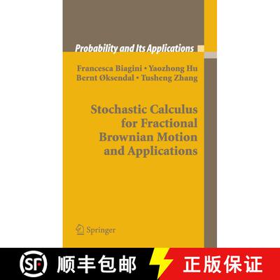 【3-4周达】Stochastic Calculus for Fractional Brownian Motion and Applications [9781849969949]