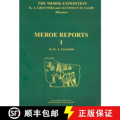 【3-4周达】Meroe Reports I: University of Khartoum/Royal Ontario Museum [9780920168189]