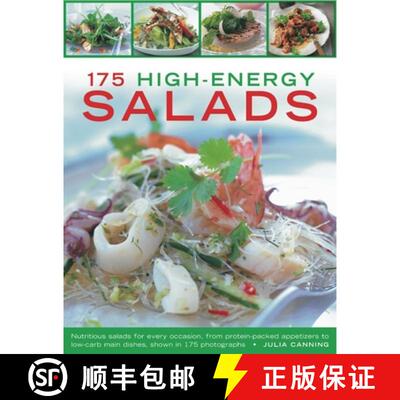 【3-4周达】175 High-Energy Salads: Nutritious Salads for Every Occasion, from Protein-Packed Appetize... [9781844768240]