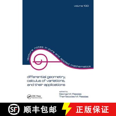 【3-4周达】精装 Differential Geometry, Calculus of Variations, and Their Applications [9781138441705]