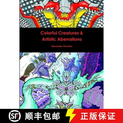【3-4周达】Colorful Creatures & Artistic Aberrations [9781387252046]