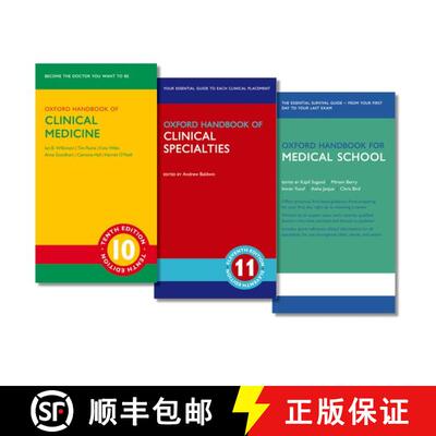 【3-4周达】Oxford Handbook of Clinical Medicine, Oxford Handbook of Clinical Specialties, and Oxford ... [9780198875277]