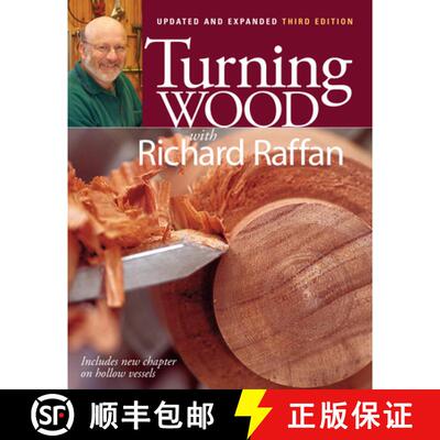 【3-4周达】Turning Wood with Richard Raffan - Updated and Exp anded Third Edition [9781561589562]