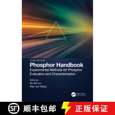 【3-4周达】精装 Phosphor Handbook: Experimental Methods for Phosphor Evaluation and Characterization [9780367555153]