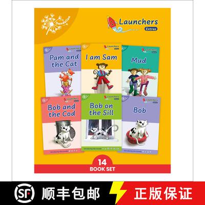 【3-4周达】Phonic Books Dandelion Launchers Extras Stages 1-7 I Am Sam: Decodable Books for Beginner ... [9781783693450]