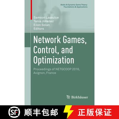 【3-4周达】精装 Network Games, Control, and Optimization : Proceedings of NETGCOOP 2016, Avignon, Fra... [9783319510330]
