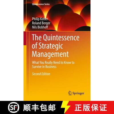 【3-4周达】精装 The Quintessence of Strategic Management : What You Really Need to Know to Survive in... [9783662484890]