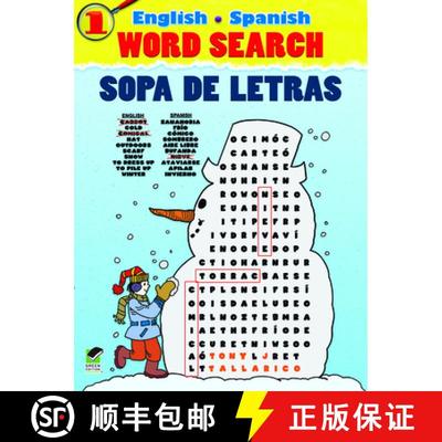预订 English-Spanish Word Search Sopa de Letras #1 [9780486480978]