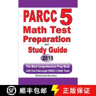 【3-4周达】PARCC 5 Math Test Preparation and Study Guide: The Most Comprehensive Prep Book with Two F... [9781646125296]