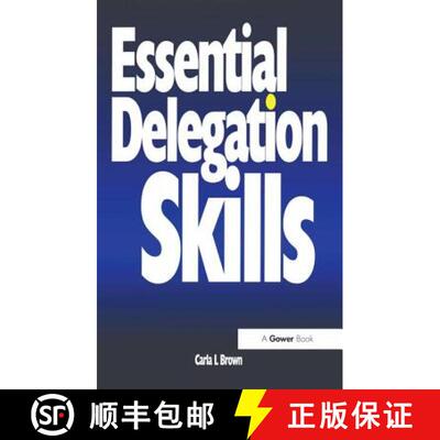 【3-4周达】Essential Delegation Skills [9780566079443]