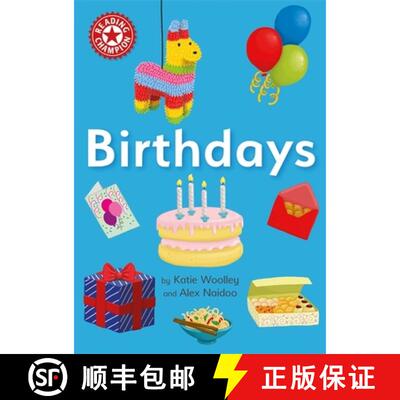 【3-4周达】Reading Champion: Birthdays: Independent Reading Non-fiction Red 2 [9781445176031]