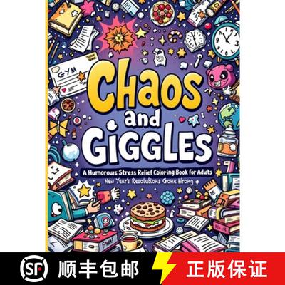 【3-4周达】New Year's Resolutions Gone Wrong Chaos and Giggles: Witty Pages, Sarcastic Quotes, and Hu... [9784409312650]