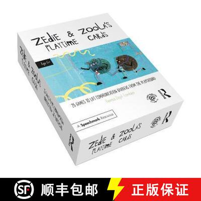 【3-4周达】Zedie and Zoola's Playtime Cards: 25 Games to Lift Communication Barriers from the Playground [9780367651190]
