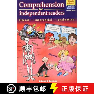 【3-4周达】Comprehension for Independent Readers Middle: Literal - Inferential - Evaluative [9781846546075]