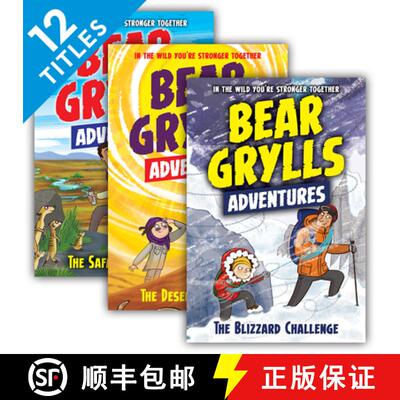 【3-4周达】Bear Grylls Adventures (Set) [9781098255602]