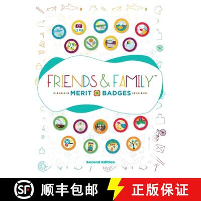 【3-4周达】Friends and Family Merit Badges (TM) [9781637654699]