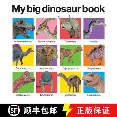 【3-4周达】MY BIG DINOSAUR BOOK CASEBOUND [9780312513061]