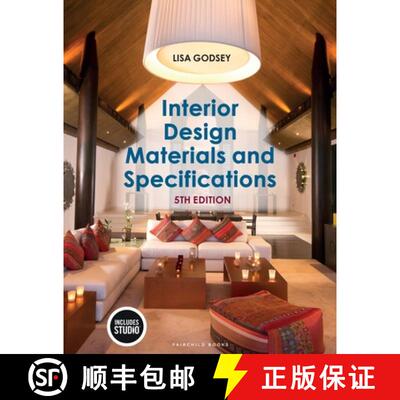 【3-4周达】Interior Design Materials and Specifications: with STUDIO [9798765122433]