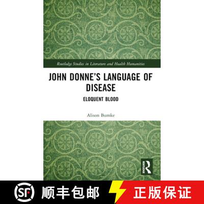 【3-4周达】John Donne's Language of Disease: Eloquent Blood [9781032448794]