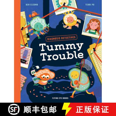 【3-4周达】精装 Diagnosis Detectives: Tummy Trouble [9781838749163]
