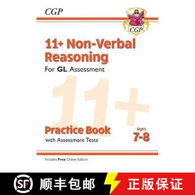 New 11+ GL Non-Verbal Reasoning Practice Book & Assessment Tests - Ages 7-8 (with Online Edition) [9781789081602]