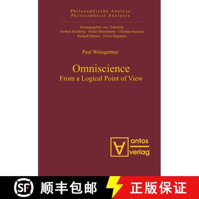 【3-4周达】精装 Omniscience – From a Logical Point of View [9783110326697]