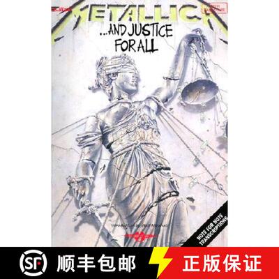 【3-4周达】Metallica ...and Justice for All Guitar Tablature Songbook with Authentic Transcriptions P... [9780895244192]