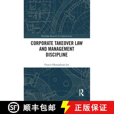 【3-4周达】Corporate Takeover Law and Management Discipline [9781032238258]