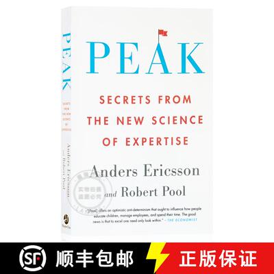现货 刻意练习 Peak: Secrets from the New Science of Expertise [9780544947221]
