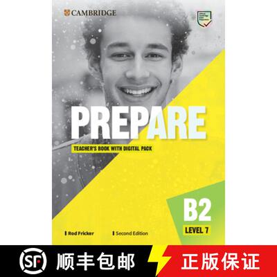 【3-4周达】Prepare Level 7 Teacher's Book with Digital Pack [With eBook] [9781009032490]
