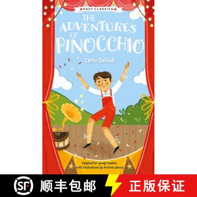 【2-3周达】Children's Classics: The Adventures of Pinocchio (Children's Easy Classics) [9781802631586]