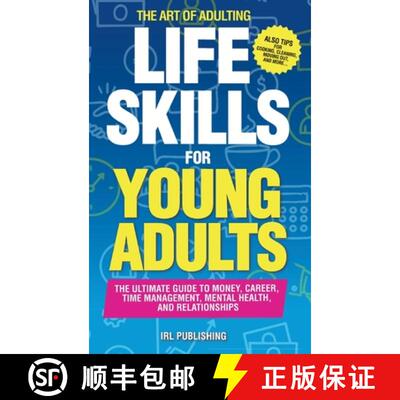 【3-4周达】精装 The ART of ADULTING - Like Skills for Young Adults: The Ultimate Guide to Money, Care... [9798992954920]