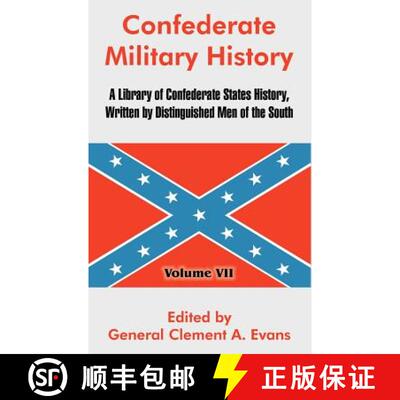 【3-4周达】精装 Confederate Military History: A Library of Confederate States History, Written by Dis... [9781410213785]